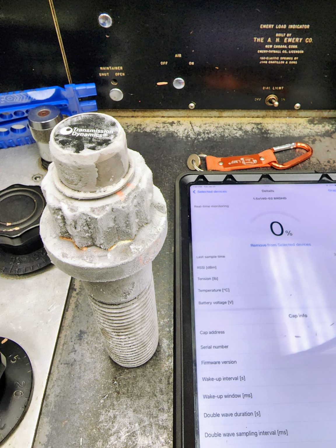 Bolt Tension Monitoring - LMF+® - Transmission Dynamics