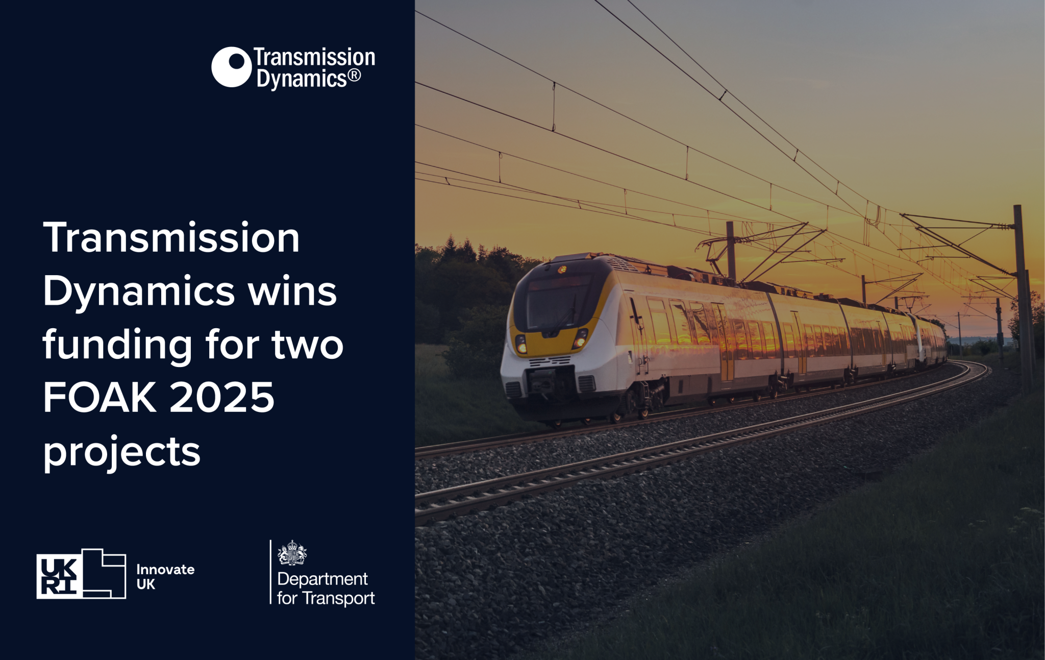 Transmission Dynamics Advances Next-Generation Rail Technologies with ...