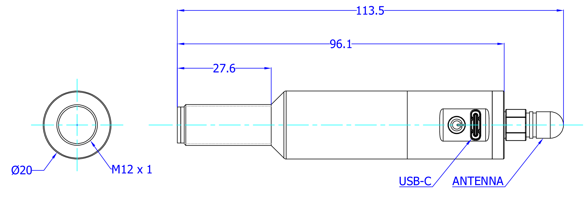 Non-Contact Displacement Transducer - Gap Measurement - Transmission ...
